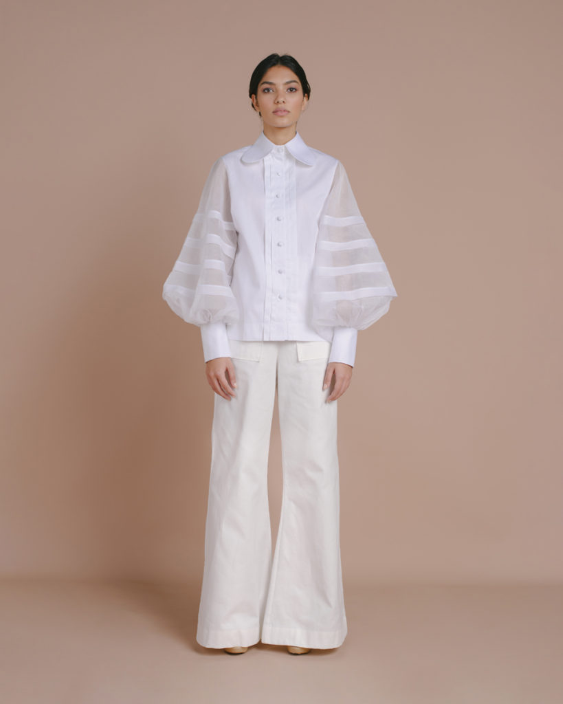 BALLON SLEEVE BLOUSE - Ana + Maria